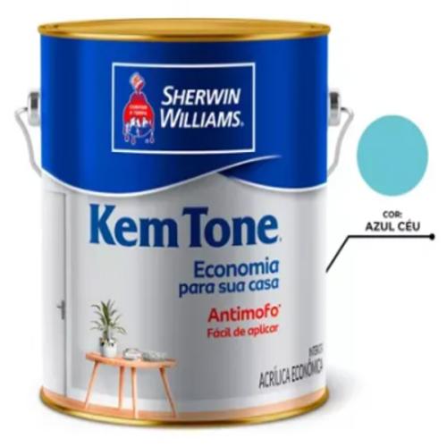 TINTA FOSCA KEMTONE 3,6L AZUL CEU - SHERWIN WILLIAMS